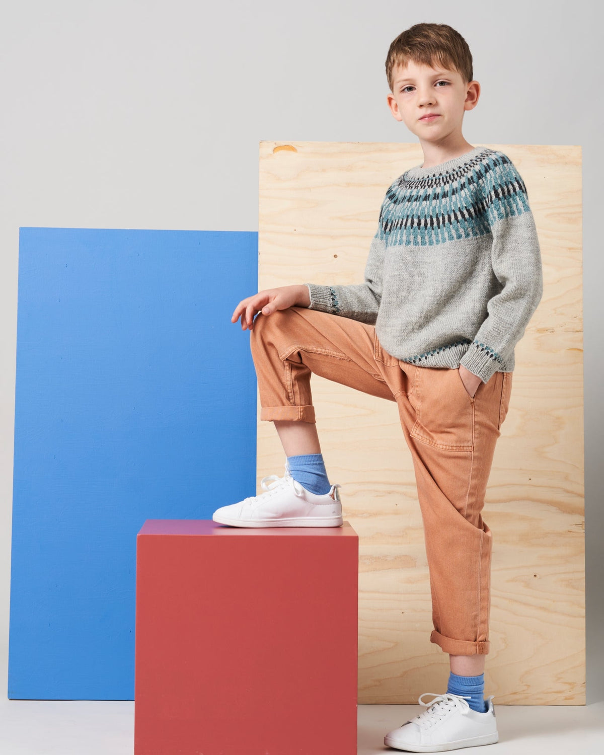 KIT: Røst Strik Bluse Barn | Kit Couture